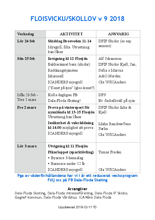 Floisvicku | Dala-Floda